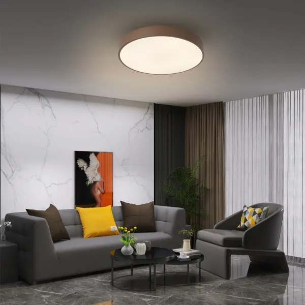 Brilagi - LED Stm stropní svítidlo POOL LED/48W/230V 3000-6000K 40 cm hnědá+DO