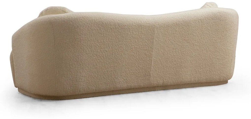 Designová 3-místná sedačka Tanicia 225 cm krémová