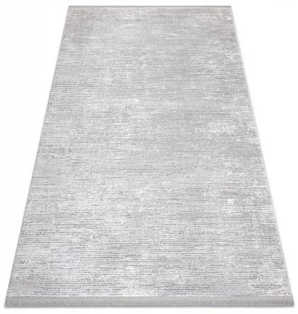 Moderní koberec TULS strukturální, střapce 51248 šedá velikost 280x370 cm | krásné koberce cz