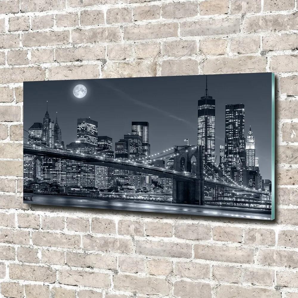 Wallmuralia Foto obraz fotografie na skle Manhattan New York 140x70 cm