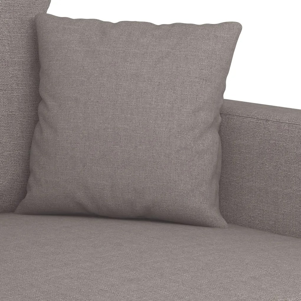 3dílná sedací souprava s poduškami taupe textil 3201679