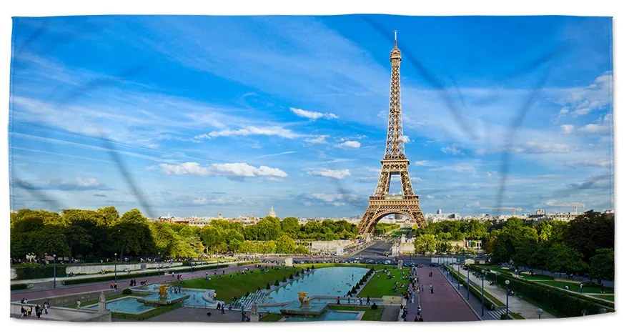 Ručník SABLIO - Eiffel Tower 5 70x140 cm