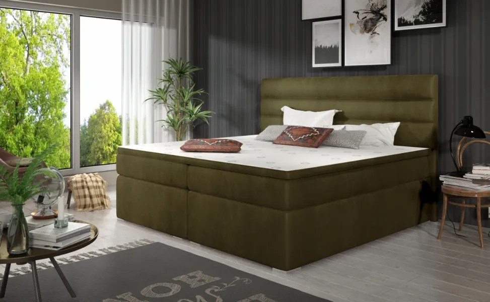 Eltap boxspring postel SOFTY rozměr: 180 x 200 cm, potahový materiál: standard