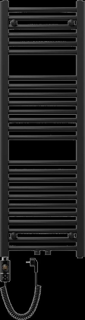 Mexen Ares, elektrické topné těleso 1200x400 mm + topná tyč 600 W, černá, W102-1200-400-2600-70