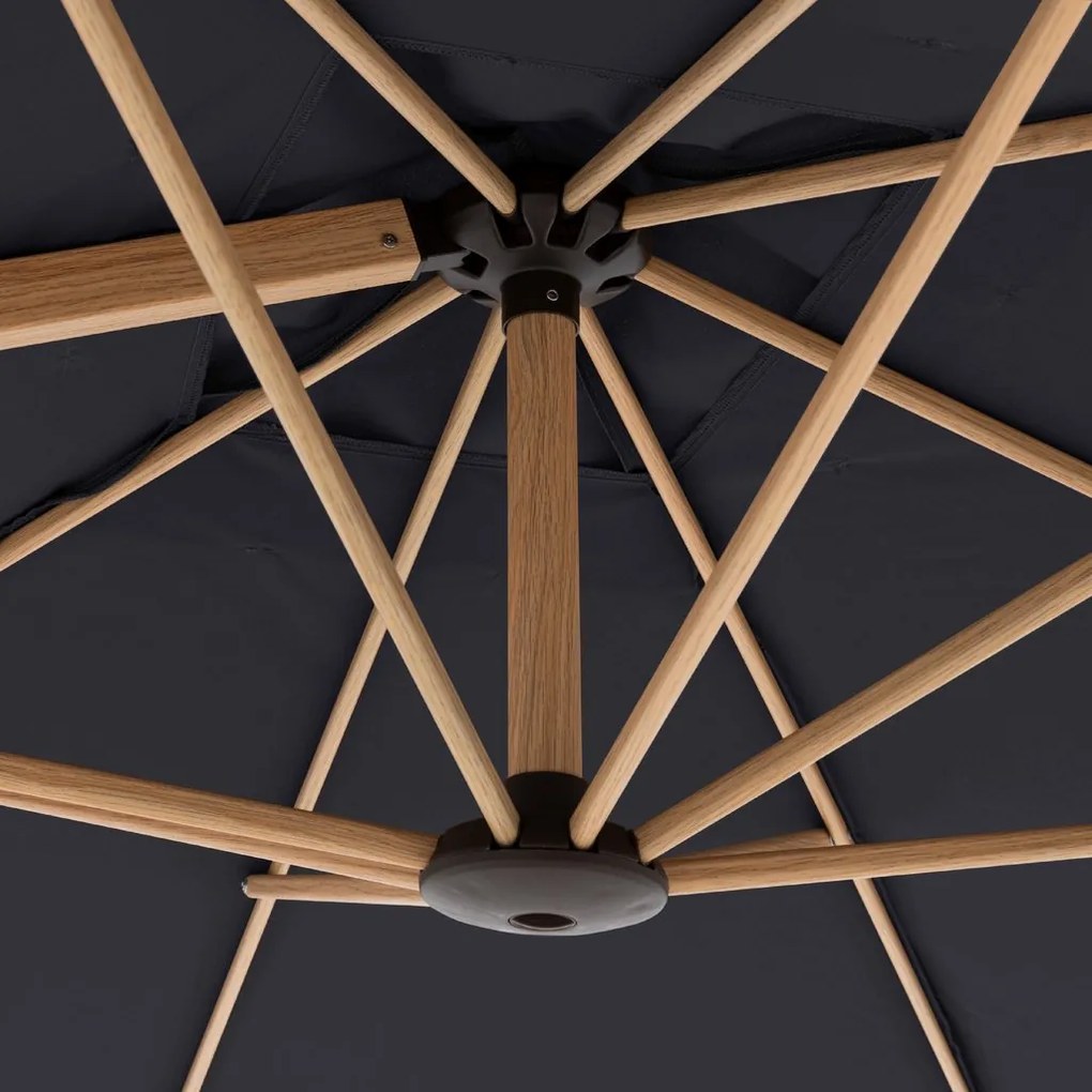 Doppler ALU WOOD 300 x 220 cm antracit