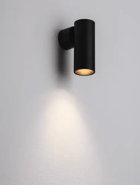 Designové nastěnné svítidlo Mor Černá