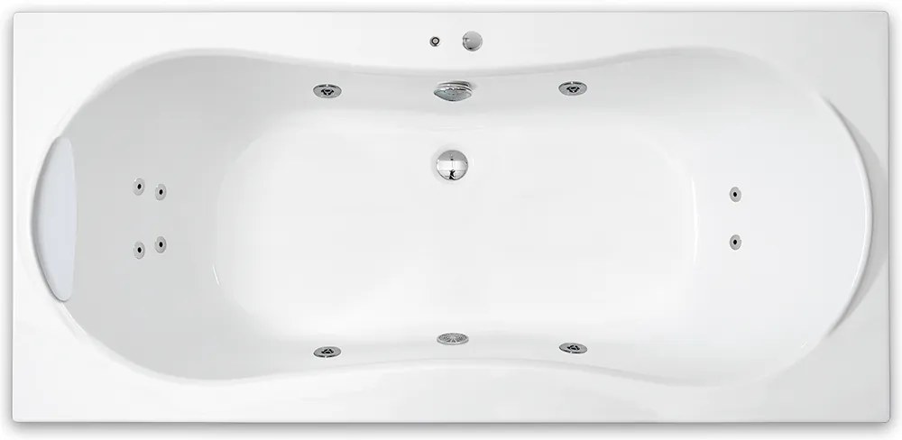 Arttec KRONA SURF 170 x 80 cm PAN04393 hydromasážní vana
