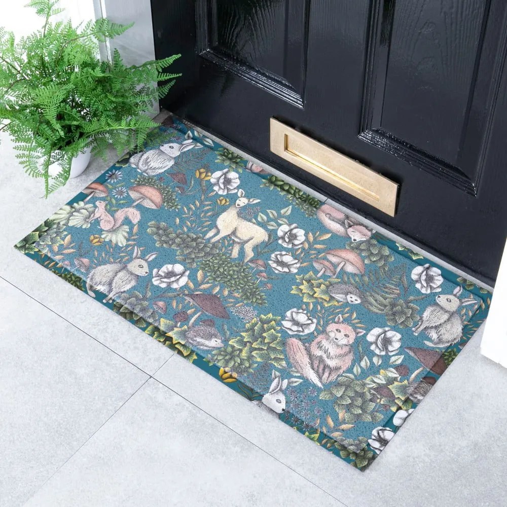 Rohožka 40x70 cm Into the Woods x Celia Battaini – Artsy Doormats