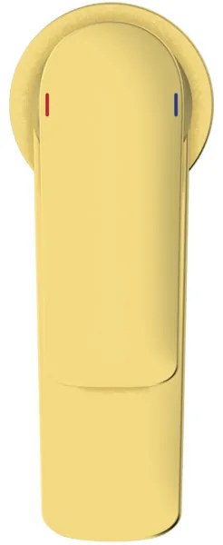 Ideal Standard Connect Air - Umyvadlová baterie stojánková Slim Piccolo bez odtokové garnitury, kartáčovaná zlatá A7018A2
