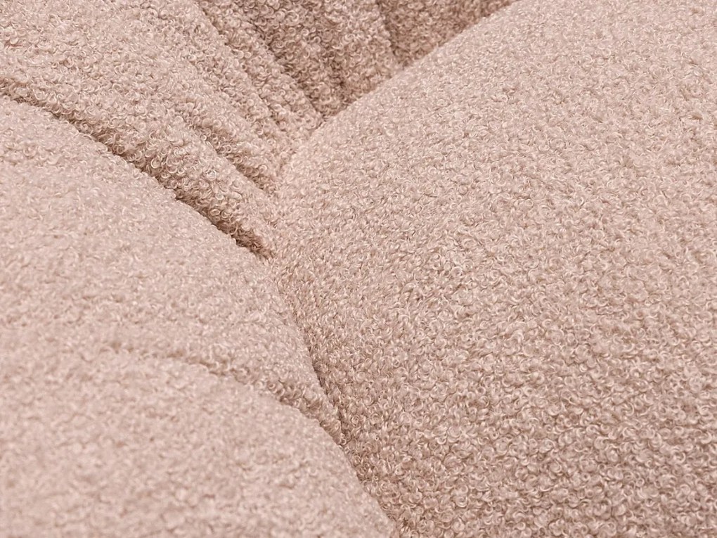 Sedací puf do dětského pokoje BOUCLÉ Zvolte barvu: Modrá