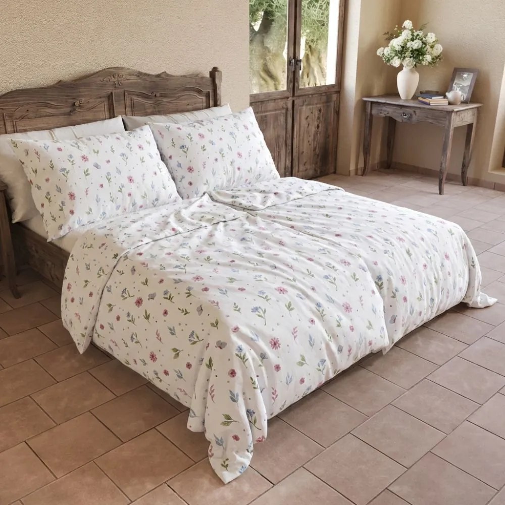 Kvalitex Bavlněné povlečení Letní louka 1x 200/200, 2x 70/90cm