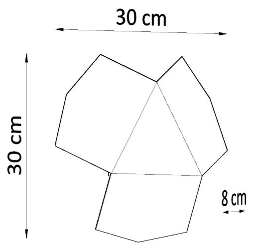 SOLIDO Nástěnné světlo, bílá SL.0424 - Sollux