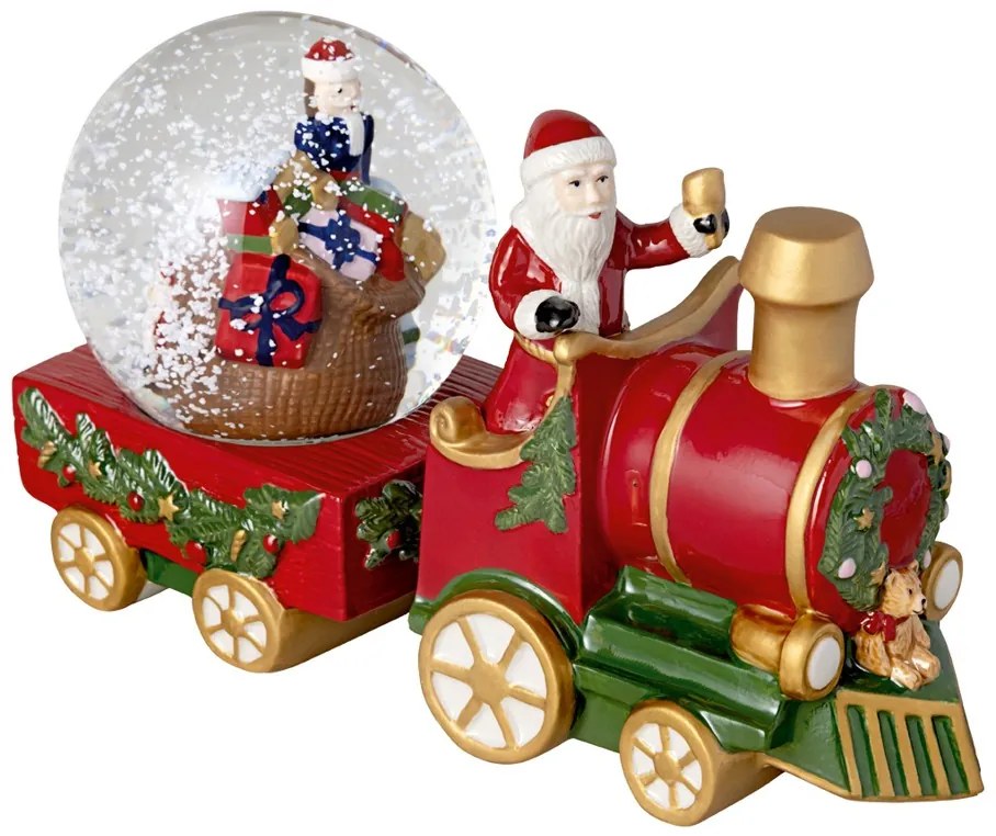 Villeroy & Boch Vánoční vláček se sněžítkem, Christmas Toys, 22 cm 14-8327-6696