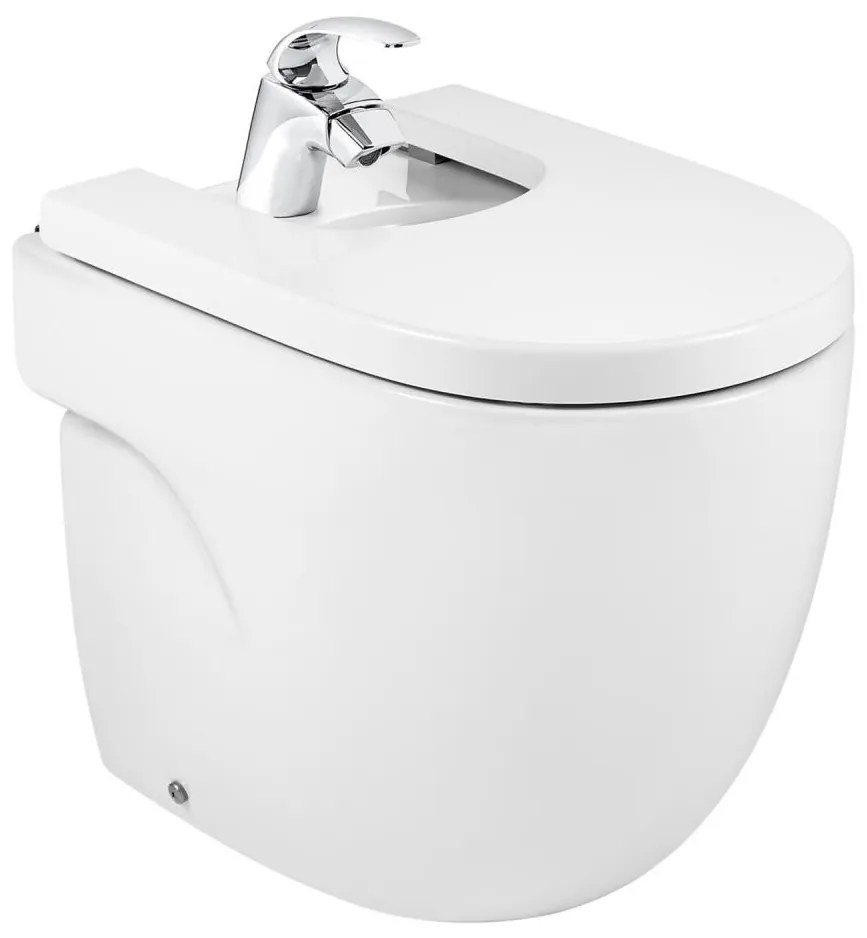 Roca A357247000 - Stojící bidet MERIDIAN keramika/bílá