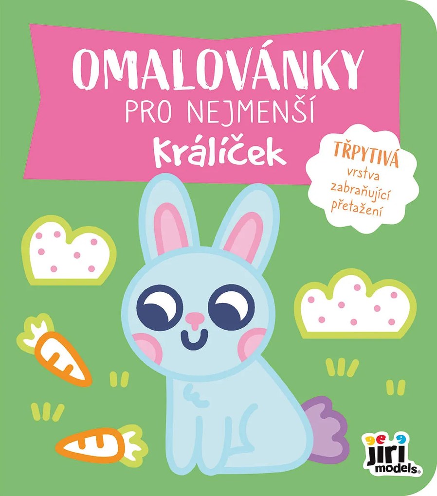 JIRI MODELS Omalovánky pro nejmenší Králíček 6