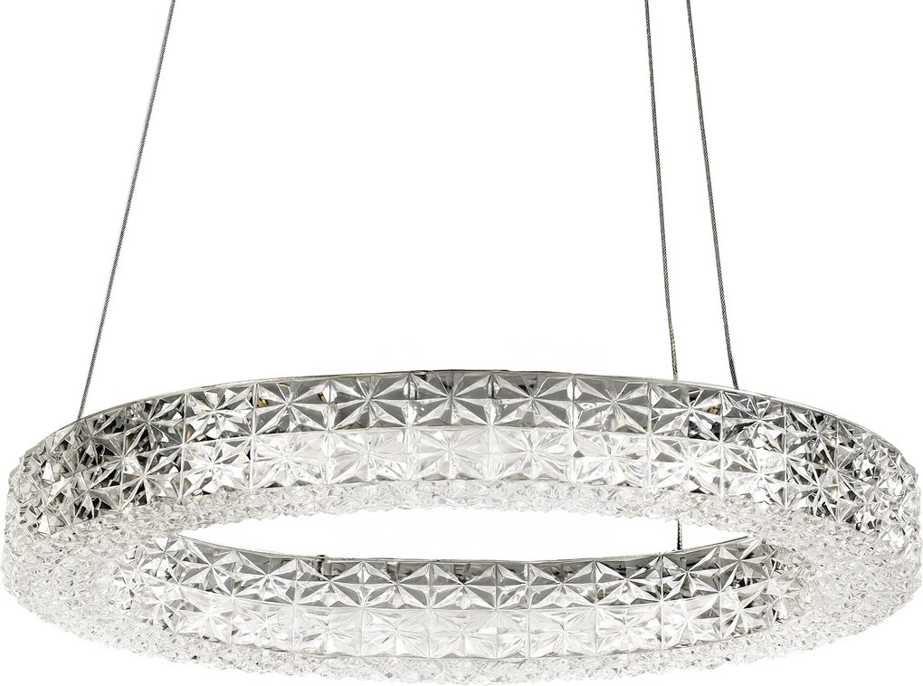 Toolight Toolight, LED stropní svítidlo 50cm, 36W, 4000K, MS005-CP, chromová, OSW-09615