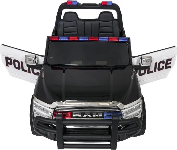Elektrické autíčko RAM 3500 policejní černé