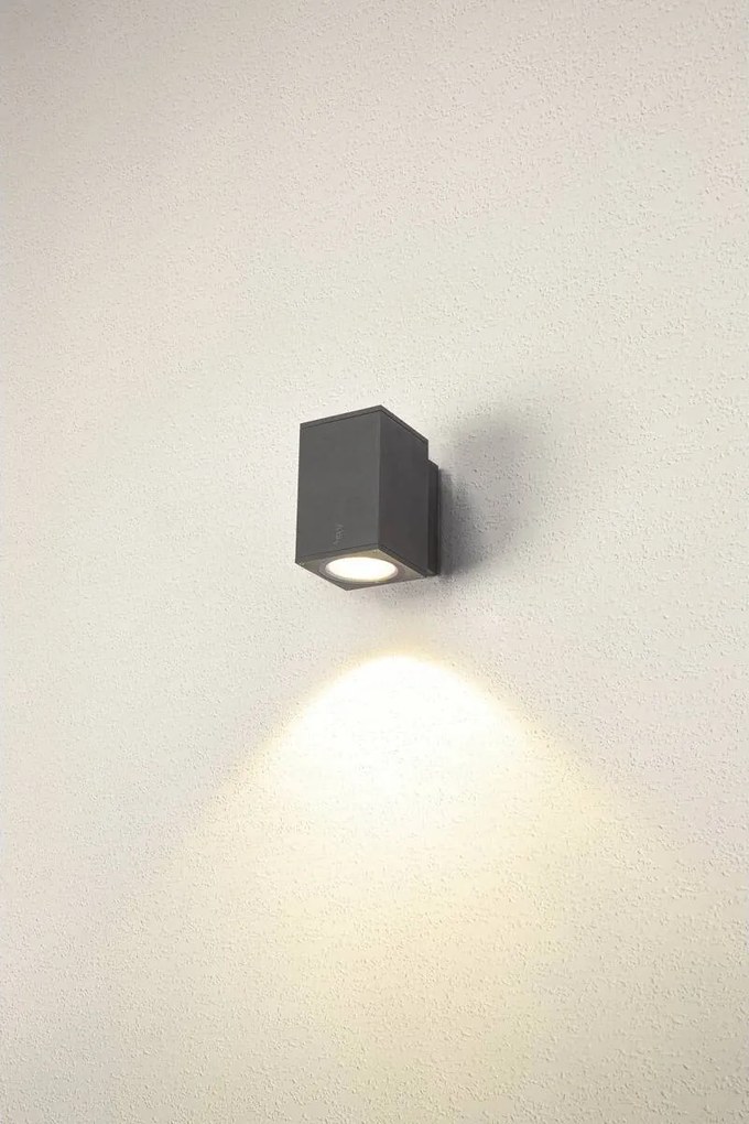 LA 1003417 ENOLA SQUARE M single venkovní LED nástěnné přisazené svítidlo antracit - BIG WHITE (SLV)