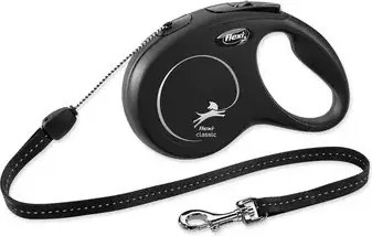 Flexi Classic S lanko 8m černé / Vodítko