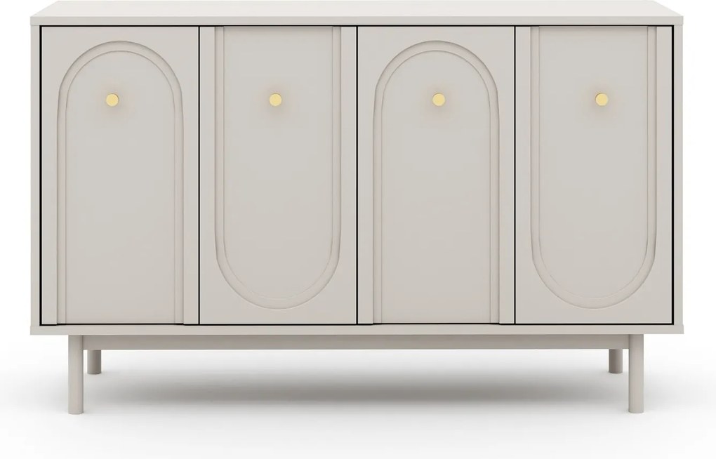 Komoda Mazoma 154 cm kašmírová