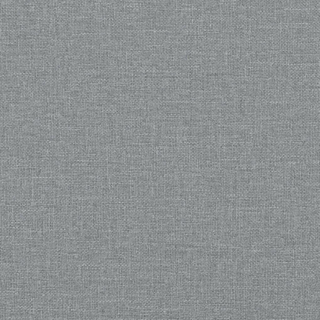 vidaXL Polohovací křeslo s podnožkou textil [356657] Barva: světle šedá