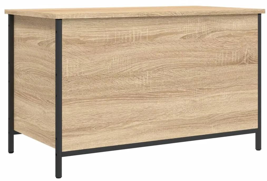 vidaXL Úložná lavice dub sonoma 80 x 42,5 x 50 cm kompozitní dřevo