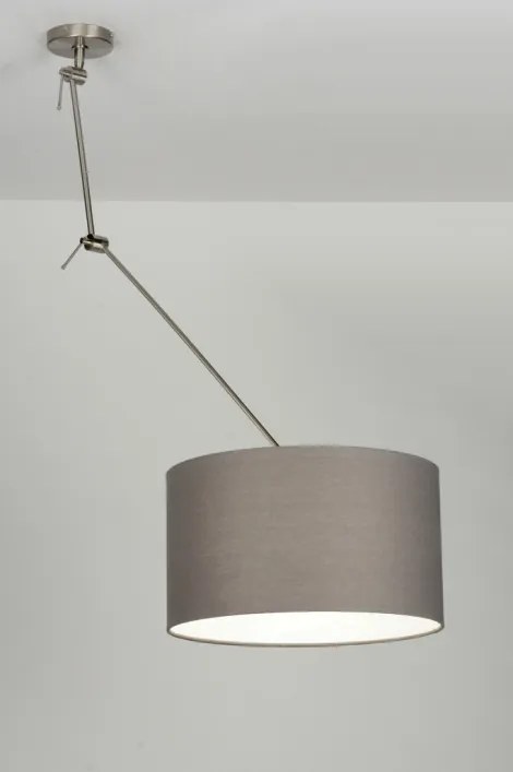 Závěsné designové svítidlo nad stůl Snap Light Grey
