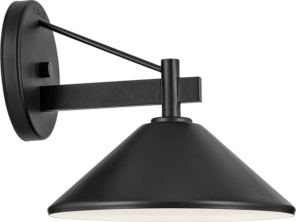 Venkovní světlo na fasádu Elstead Ripley M LED 8W IP44 Černá