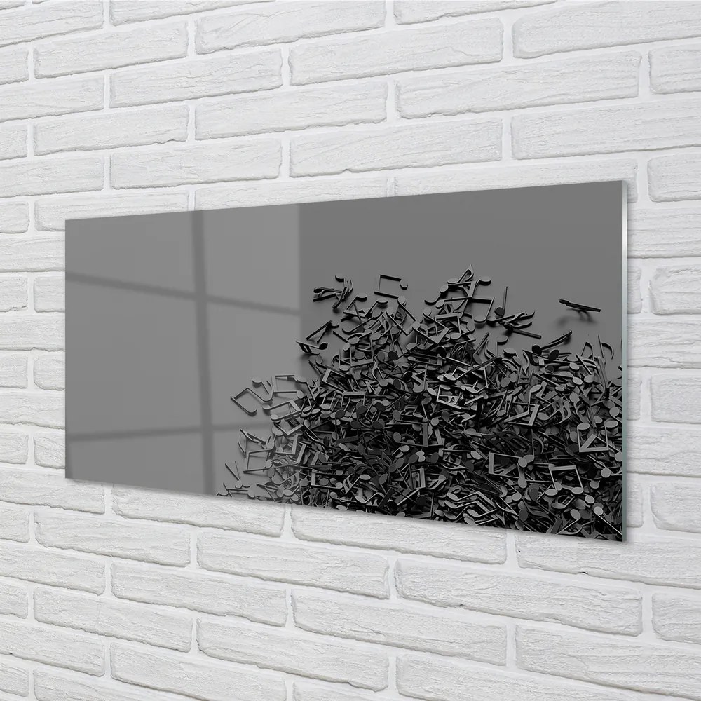 akrylový obraz Poznámky 100x50 cm