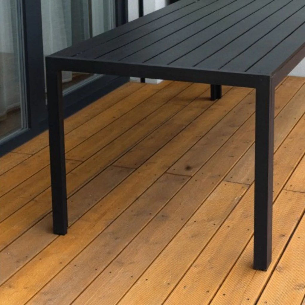 Vikio Venkovní zahradní set 140x80 pro 6 osob DK304-140 antracit