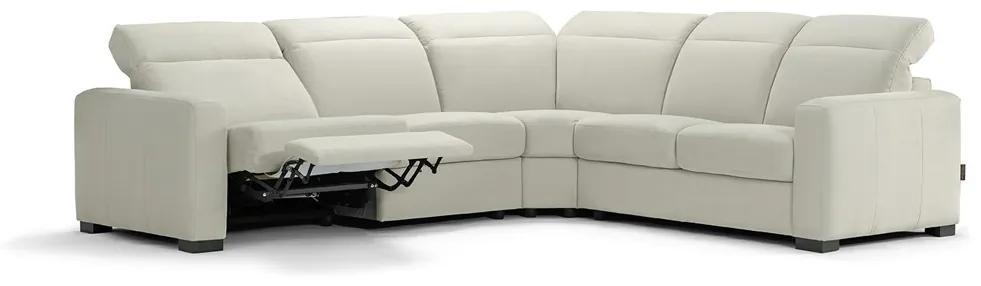 Pregio Italia sofa&relax Rohový gauč ZAK Provedení: 2 místná + lehátko, Vzorník látek: tekno fibra 06 light grey