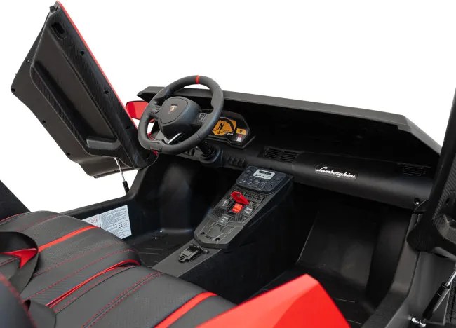 Dětské elektrické autíčko Lamborghini Aventador SV 24 V červené