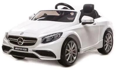 TOYZ | Toyz Mercedes | Elektrické autíčko Toyz Mercedes-Benz S63 AMG-2 motory white | Bílá |