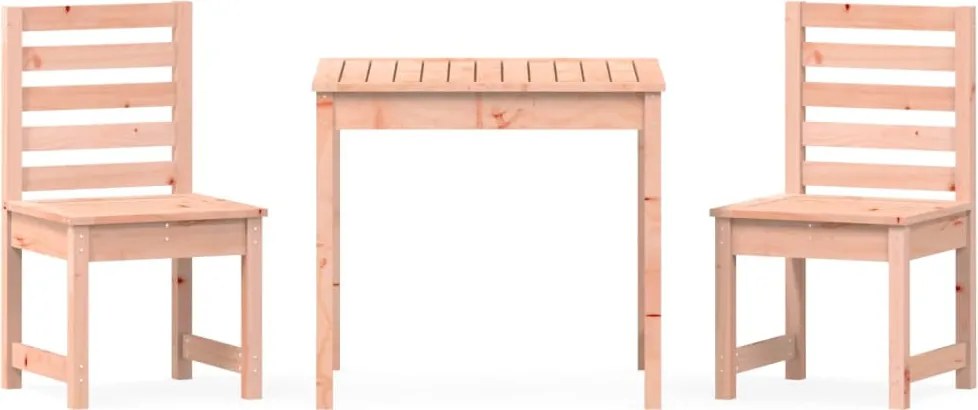 3dílný zahradní bistro set masivní dřevo douglasky 3154676