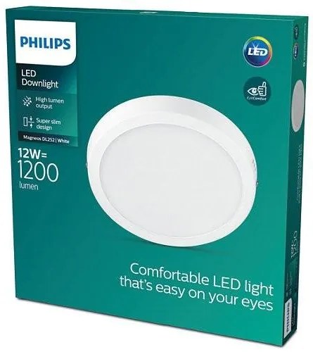 PH 8719514328679 LED Stropní přisazené svítidlo Philips Magneos 8719514328679 12W 1200lm 2700K IP20 21cm kulaté bílé - PHILIPS