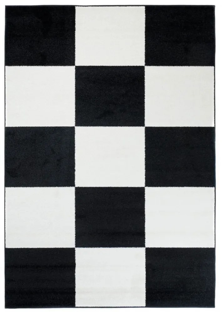 Kusový koberec Duke černý, Velikosti 200x290cm