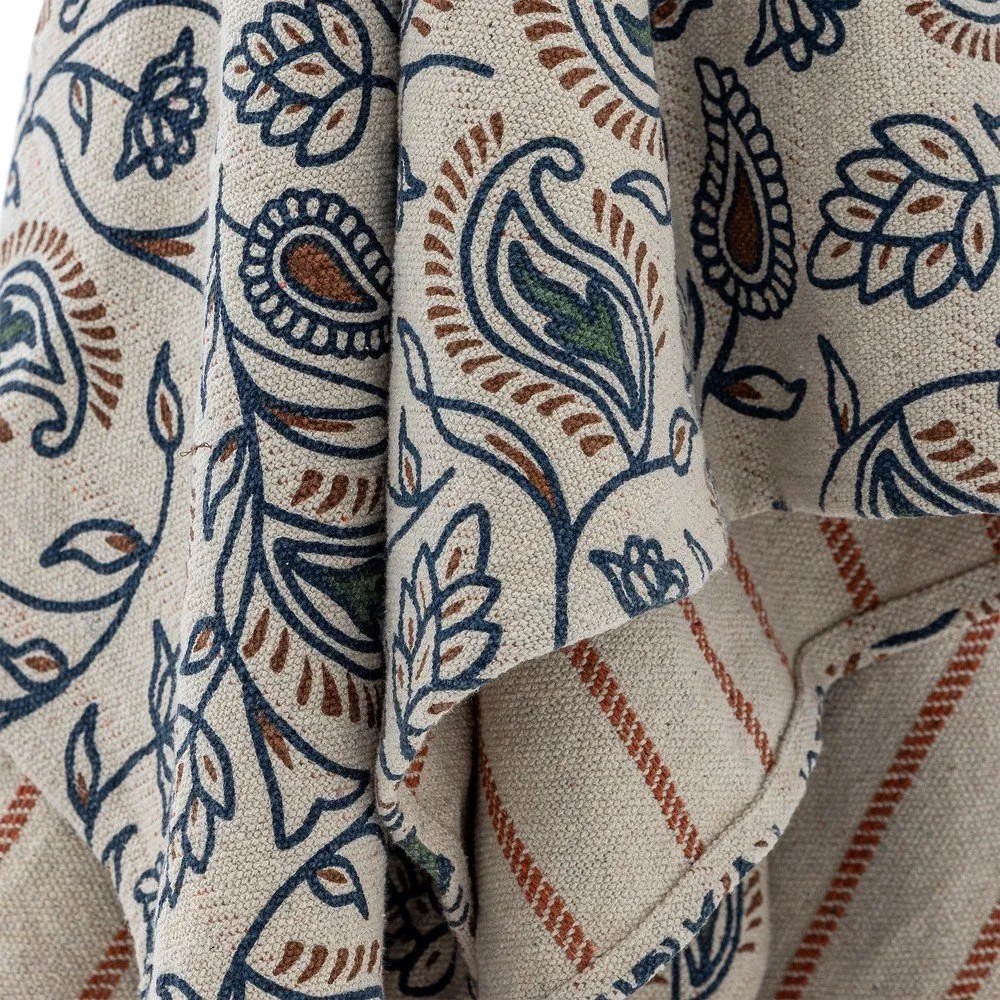 Deka s příměsí bavlny 130x160 cm Paisley – Bloomingville