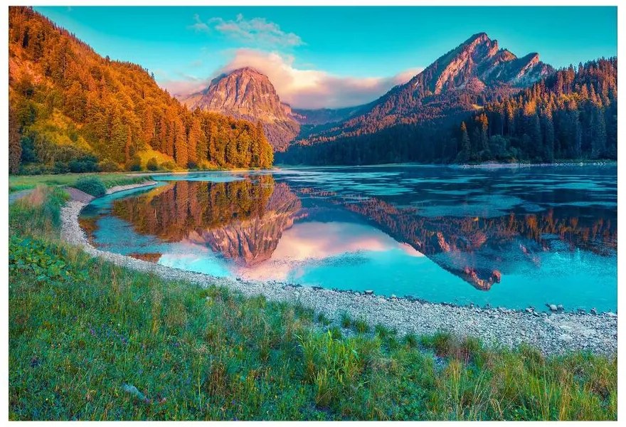 Fototapeta Jezero Obersee 104x70