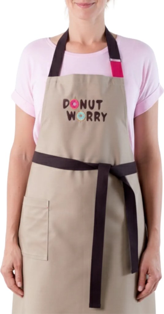 Kuchyňská zástěra DONUT WORRY