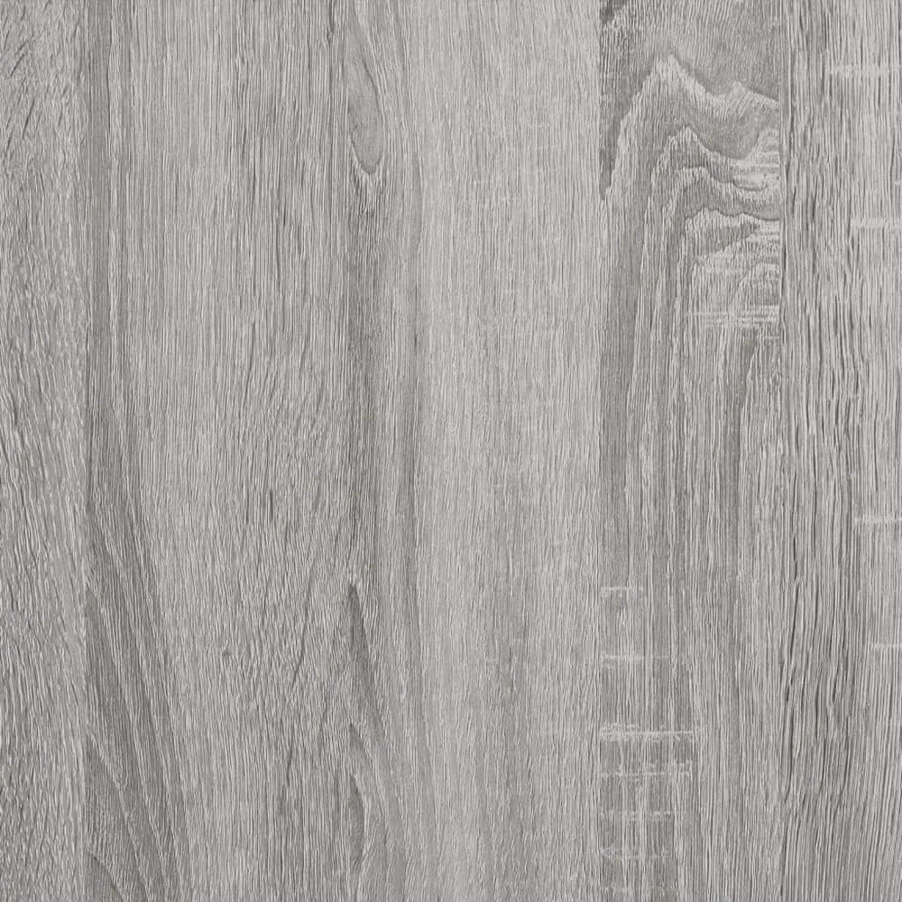 Petromila Knihovna šedá sonoma 69,5 x 32,5 x 90 cm kompozitní dřevo