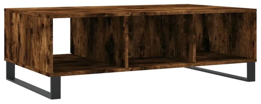 Konferenční stolek kouřový dub 104x60x35 cm kompozitní dřevo - Default Title