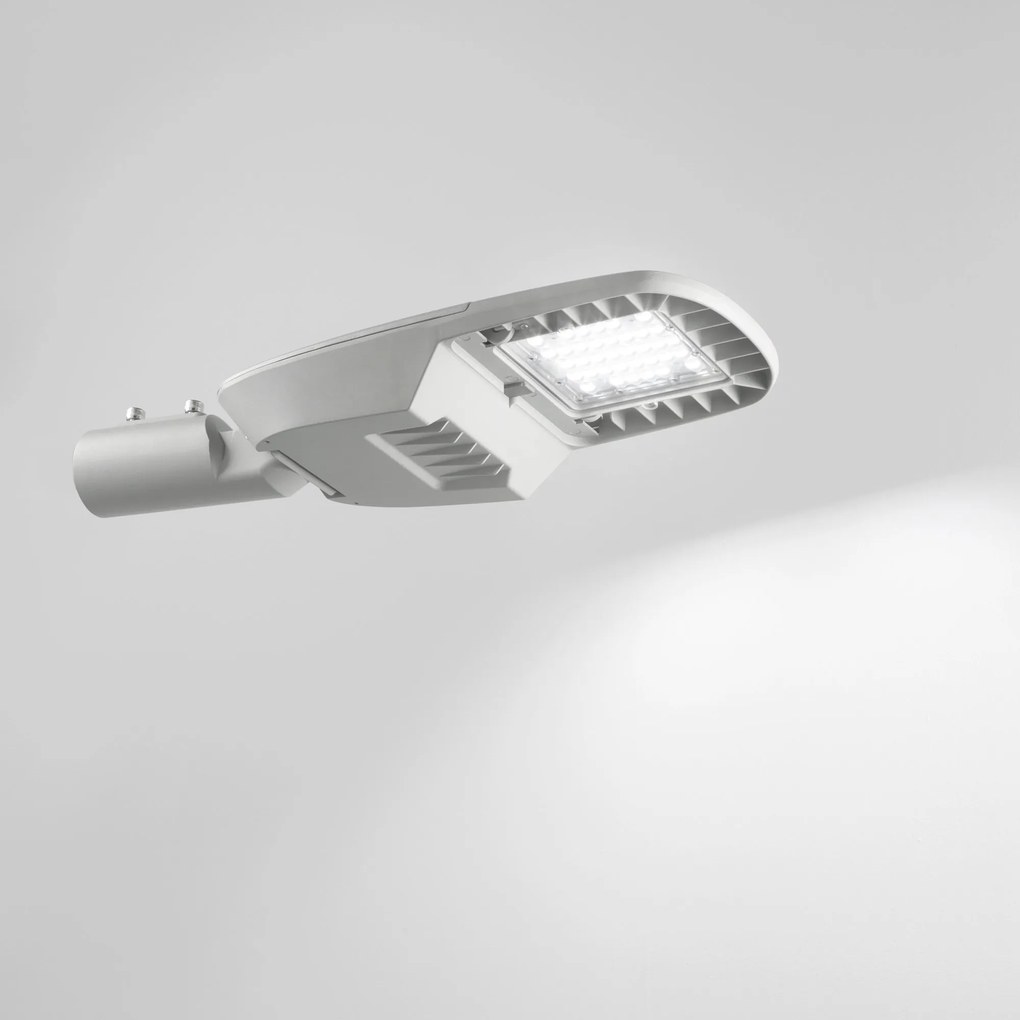 FAN LED-STREETWAY-100 Veřejné osvětlení LED STREETWAY stříbrná hliník 100 W 15500 lm 4000 K IP65 9,05x60,6x23,05 cm - FANEUROPE