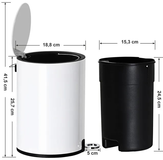 Odpadkový koš LTB11WT
