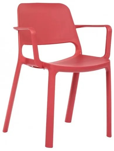 Jídelní židle Pixel / červená