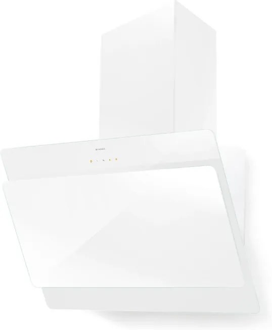 Faber COCKTAIL EV8 WH A80 - komínový odsavač, bílá / bílé sklo, šířka 80cm