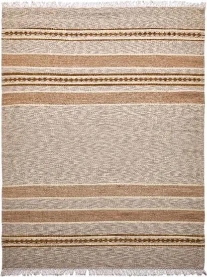 Ručne viazaný kusový koberec Wild West DESP HL62 Natural Brown, 240x300, hnedá, chodba / predsieň, Diamond Carpets India