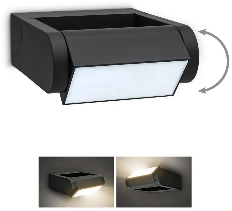 Brilagi | Brilagi - LED Venkovní nástěnné svítidlo CROTONE LED/7W/230V IP54 | BG0685
