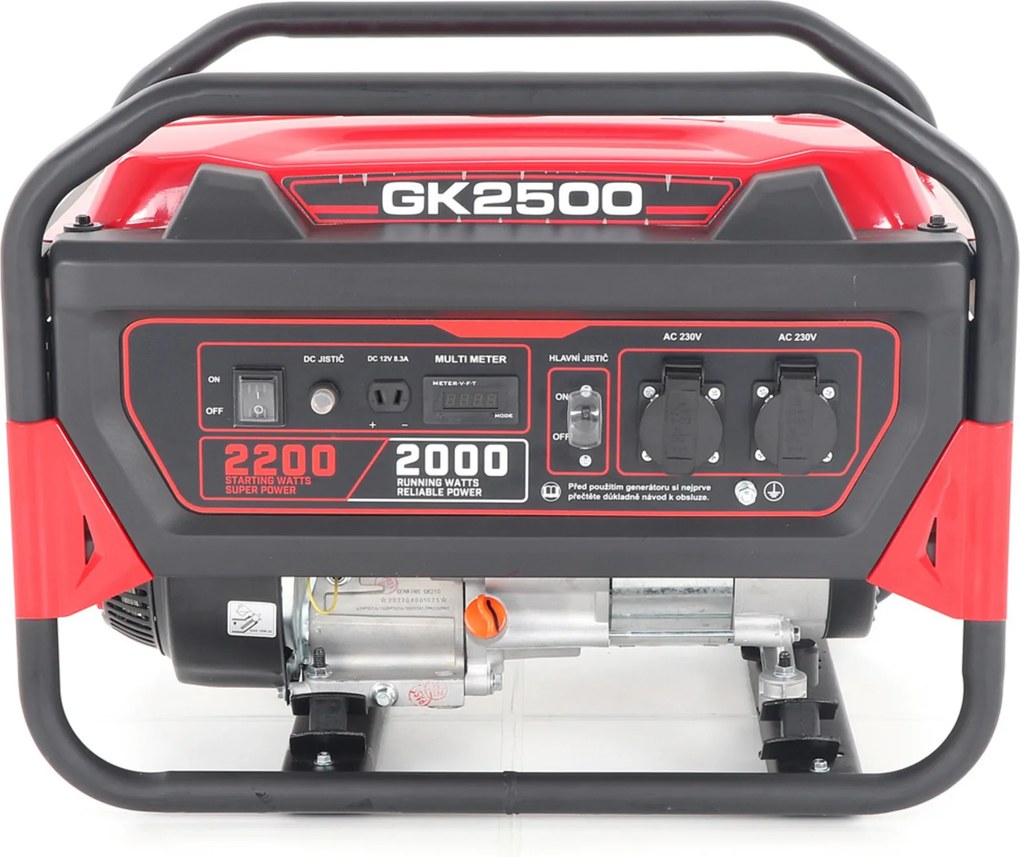 VeGA GK2500 elektrocentrála s rámem