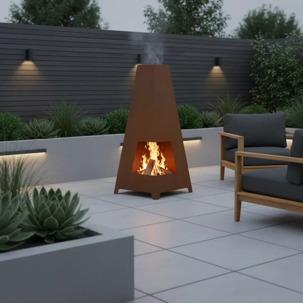 PRO-TERMO Zahradní krb - corten