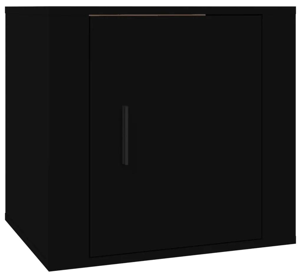 Noční stolek černý 50x39x47 cm